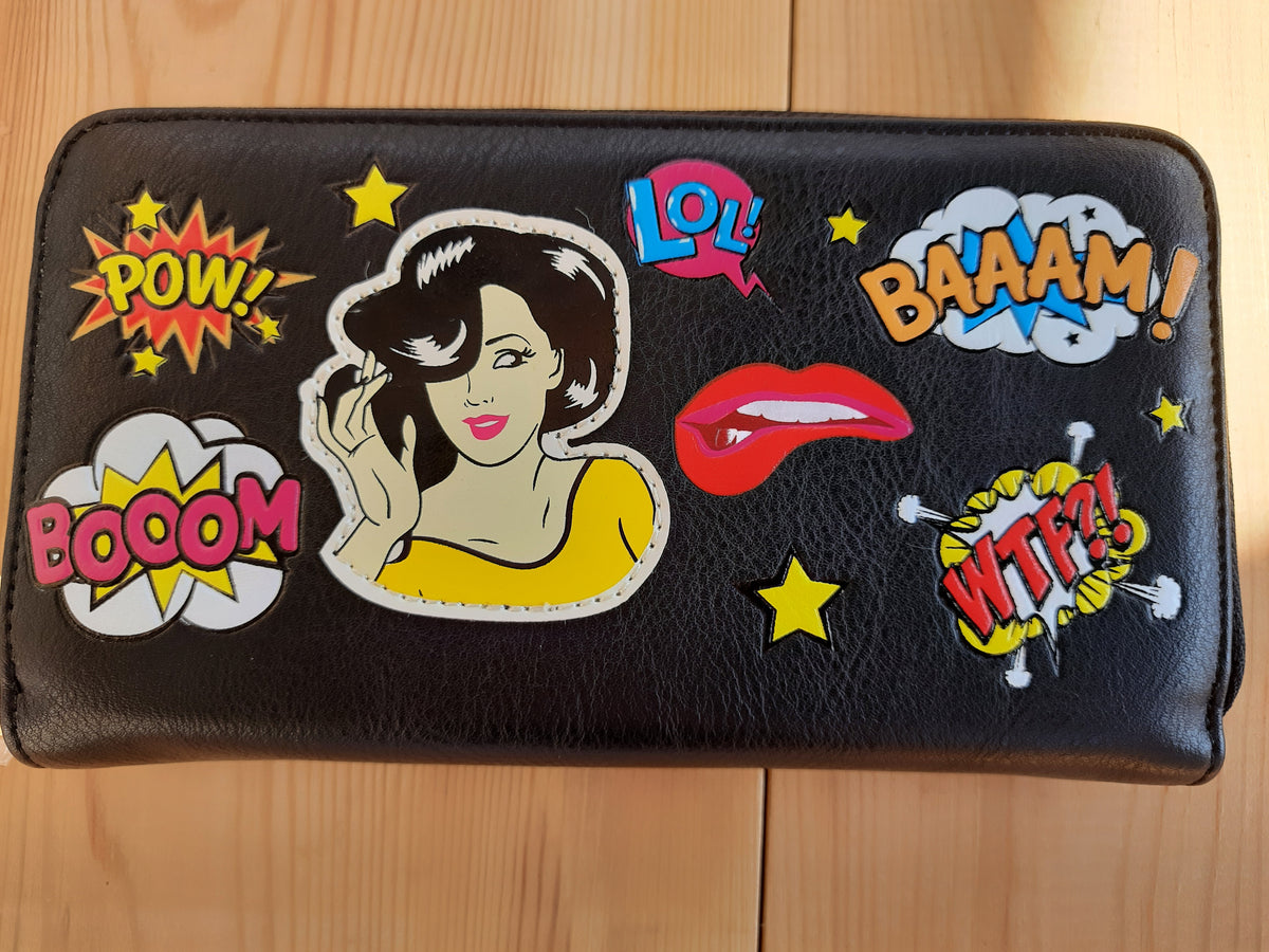 Pop Art - Vendula London - Large Ziparound Wallet – Lynne's Shop Burford